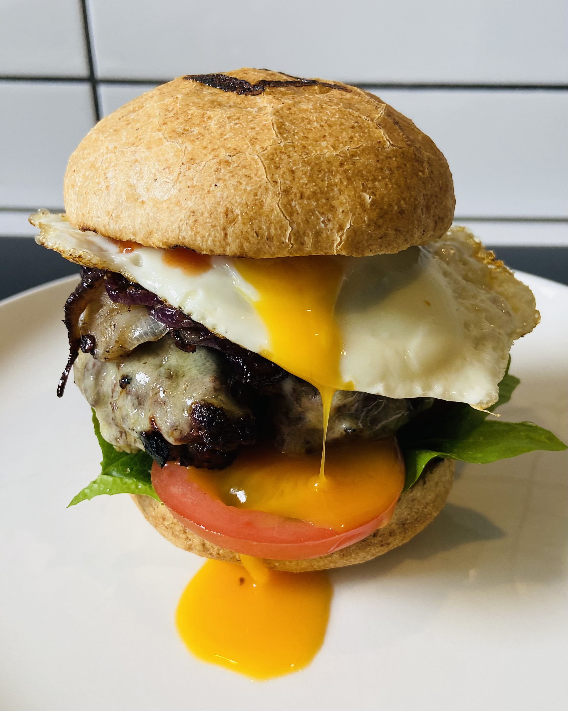 Raumati Kitchen Signature Burger - Raumati Kitchen Diaries